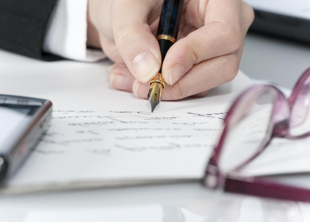 What Is Manuscript Calligraphy? (with pictures)